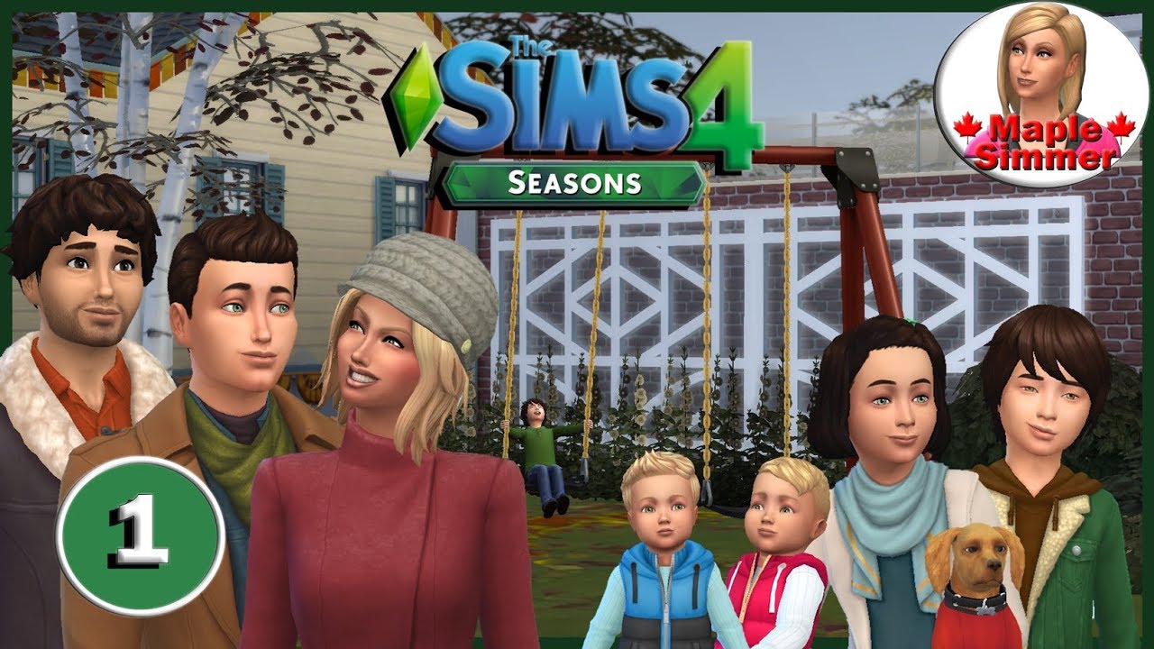 The Sims 4: Seasons Pt 1: Intro & CAS - YouTube
