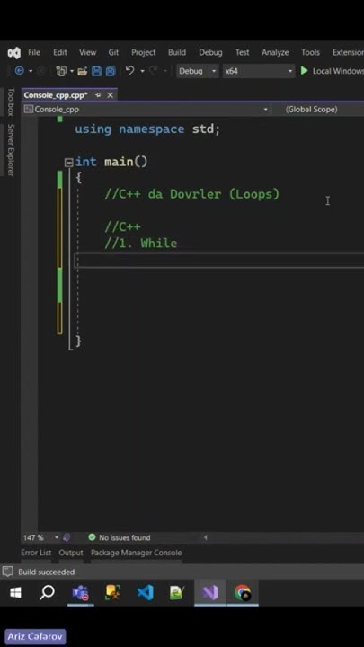 C++ dərsləri - #html #css #javascript #bootstrap5 #react #csharp #sql #kurs - YouTube