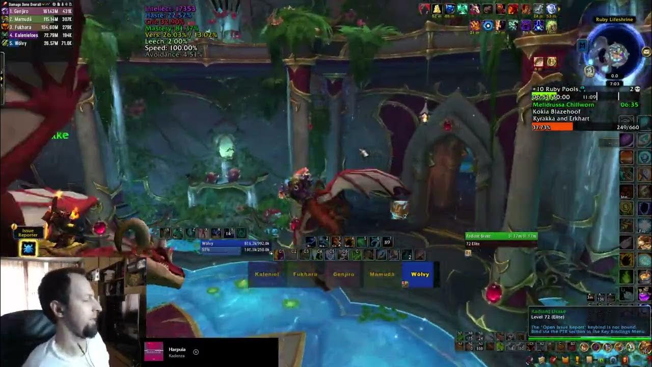 PTR S4: Ruby Life Pools M+10, Resto Shaman - YouTube