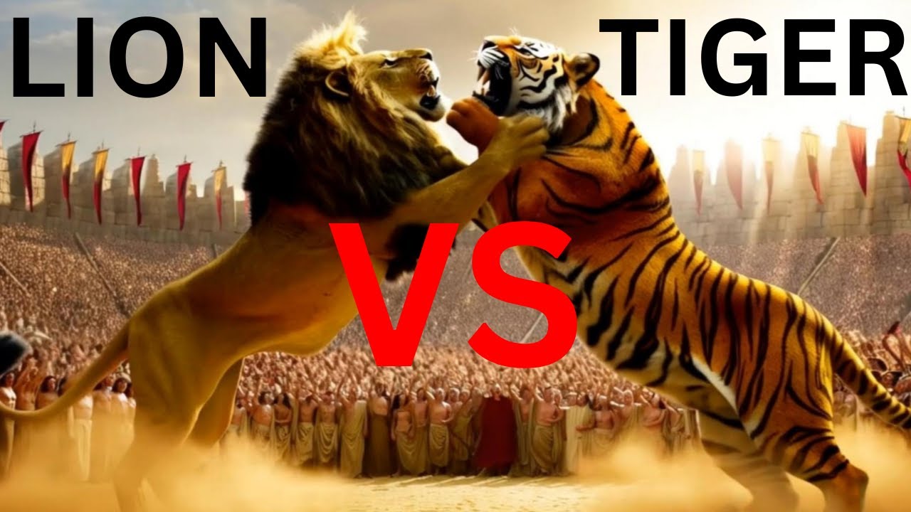 Lion vs Tiger in an Epic Battle: Who Will Win? - YouTube