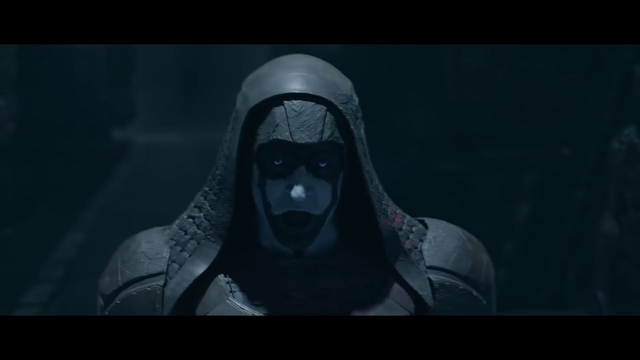 Ronan Challenges Thanos Scene Guardians of the Galaxy 2014 IMAX Movie ...