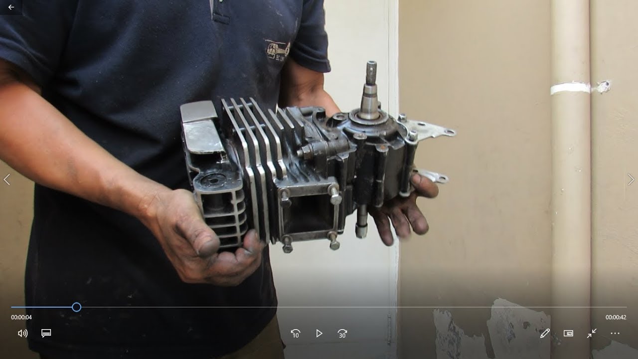 Mobilete com motor de rd 135. MBK with RD135 engine. - YouTube