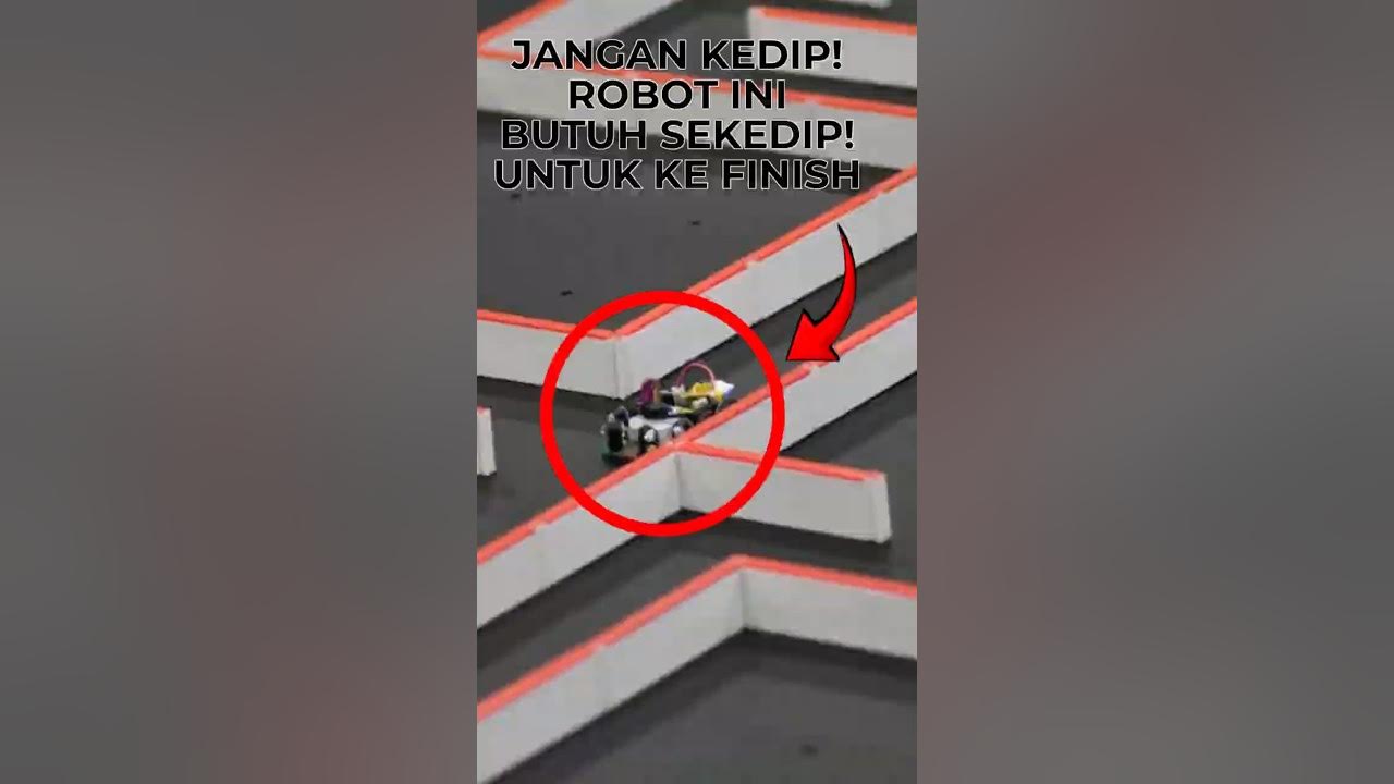 Robot ini hanya butuh sekedip untuk memecahkan labirin - YouTube