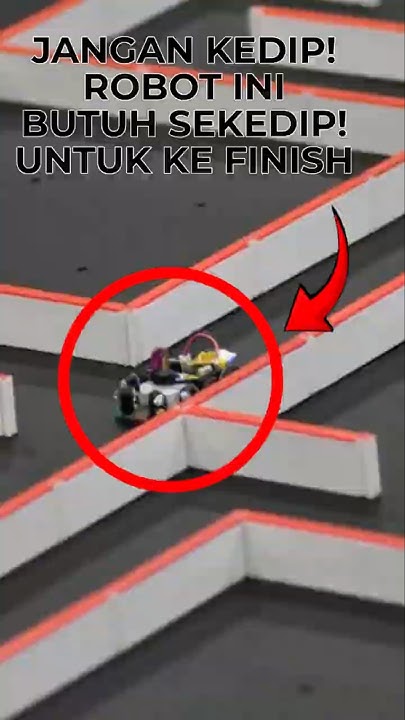 Robot ini hanya butuh sekedip untuk memecahkan labirin - YouTube