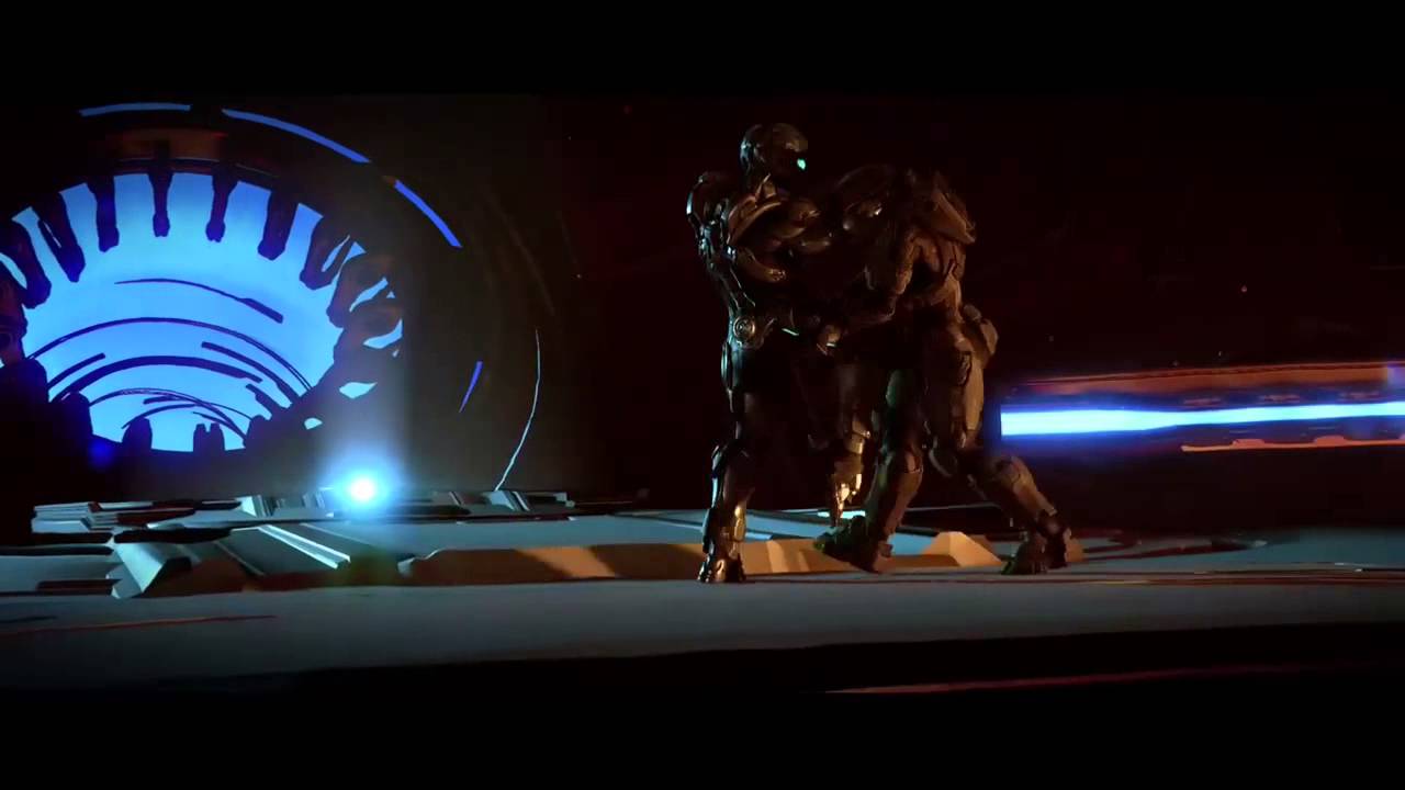 Halo 5: Guardians - Master Chief vs Locke - Cinématique FR - YouTube
