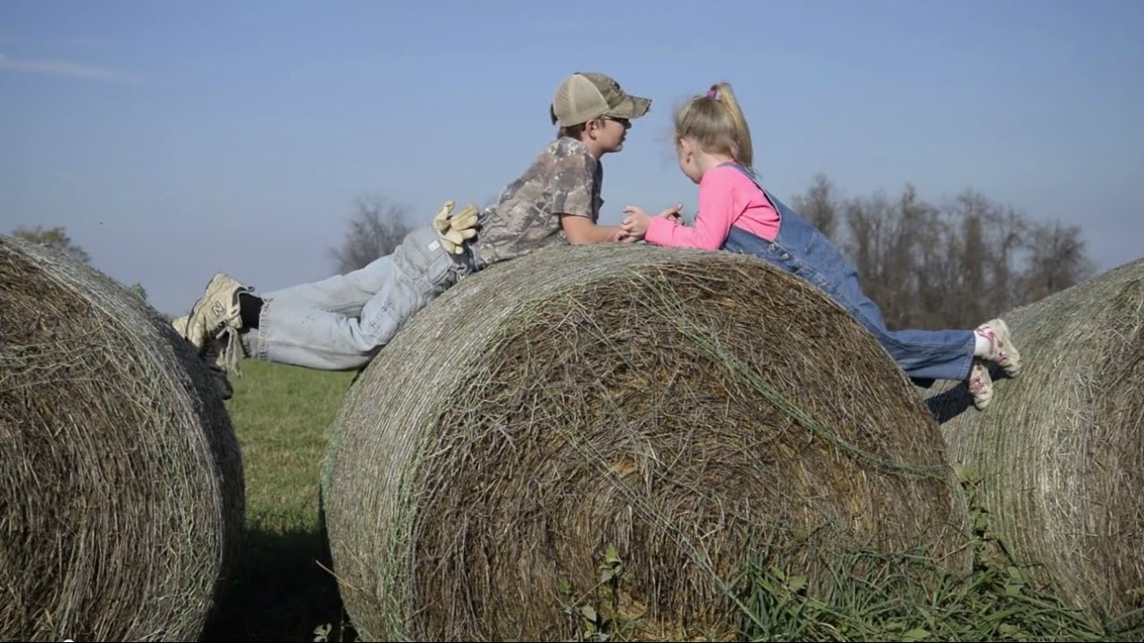 Raising a family on the farm - YouTube