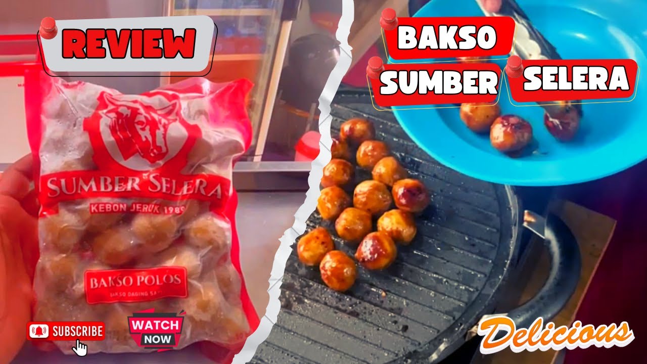 REVIEW BAKSO SUMBER SELERA || COCOK UNTUK PENJUAL BAKSO BAKAR!! - YouTube