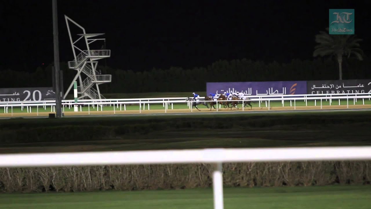 An evening at the Meydan race course - YouTube