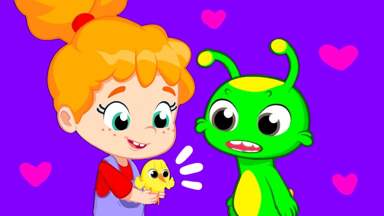 Groovy The Martian educational videos for kids | Where do the animals ...