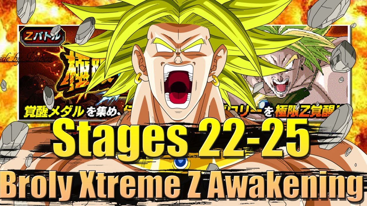 SUPER AGL VS BROLY EXTREME Z AWAKENING STAGES 22-25 | Dragonball Z ...