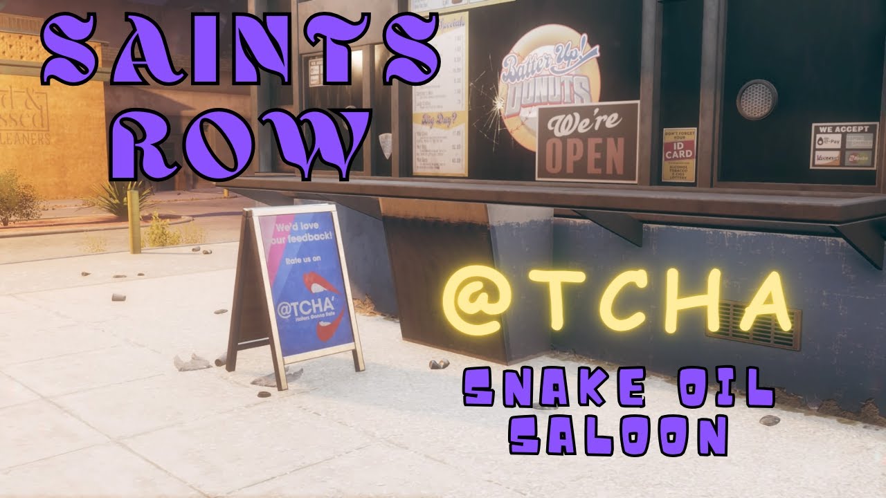 Saints Row – @tcha: Snake Oil Saloon - YouTube