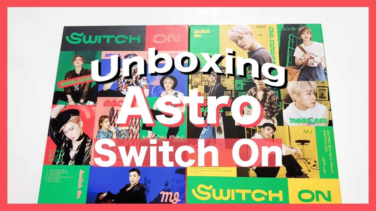 UNBOXING Astro (아스트로) - Switch On - YouTube