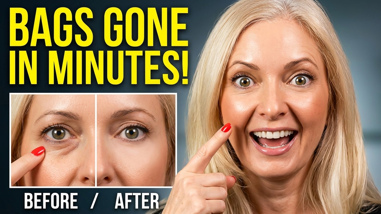 Eye Bags? Press This Spot and Watch Them Disappear - YouTube