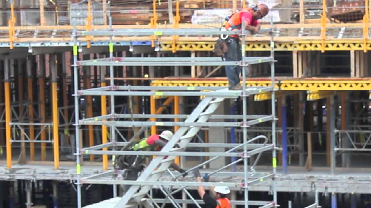 How to Build a Flying Staircase - YouTube