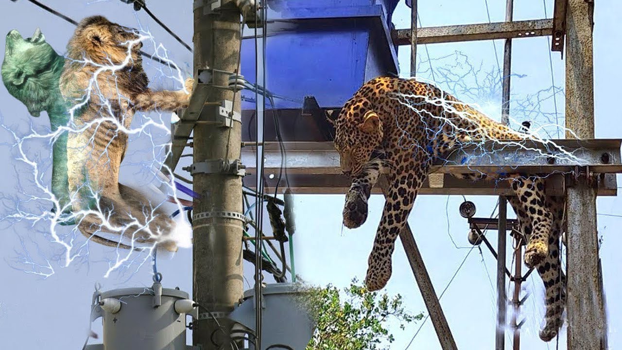 Pitiful Scene! Wild Animals Die Tragically When Stuck On Power Lines ...
