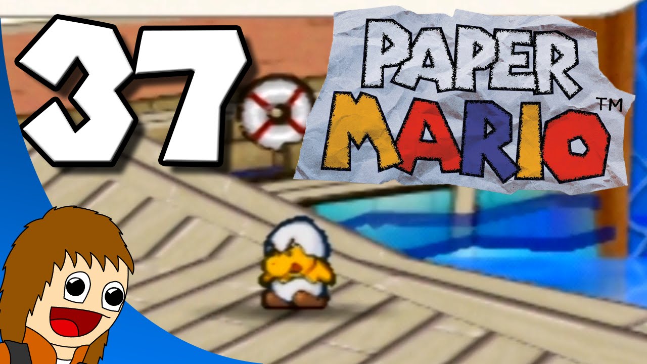 The Marathon Swimmer - Paper Mario: Part 37 - YouTube