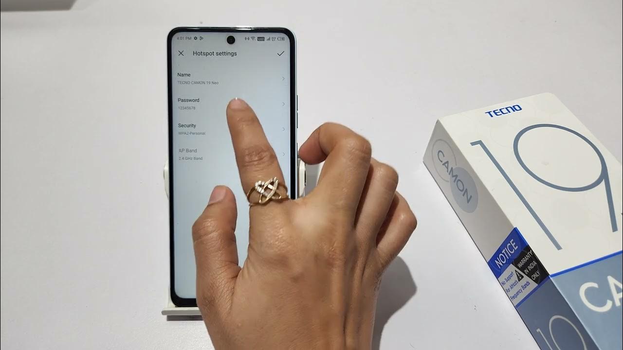 How to Change hotspot name in tecno camon 19 pro | Tecno camon 19 me hotspot ki setting kaise ...