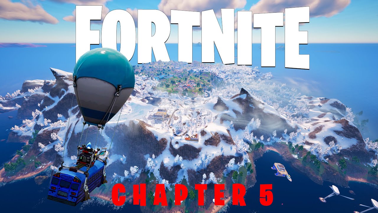 FORTNITE CHAPTER 5 IS HERE!!!!!!!!!!!!! 😭 - YouTube