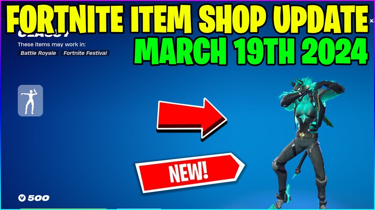 *NEW* CLASSY ICON EMOTE! Fortnite Item Shop [March 19th, 2024 ...