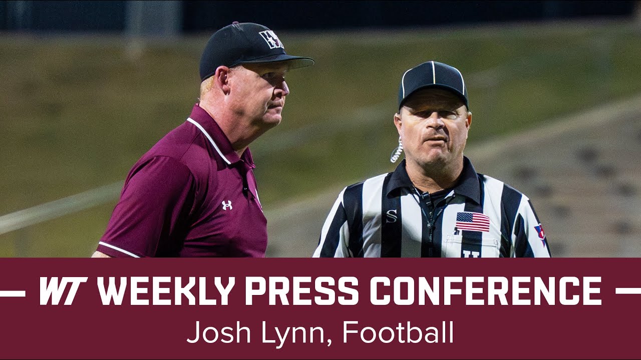 WT Weekly Press Conference - Josh Lynn (Nov. 24) - YouTube