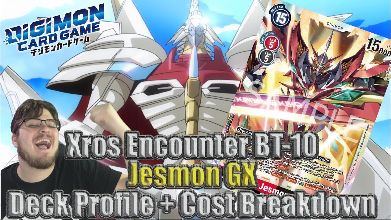 Digimon TCG | Jesmon Return Stronger than ever! in BT-10 Deck Xros ...