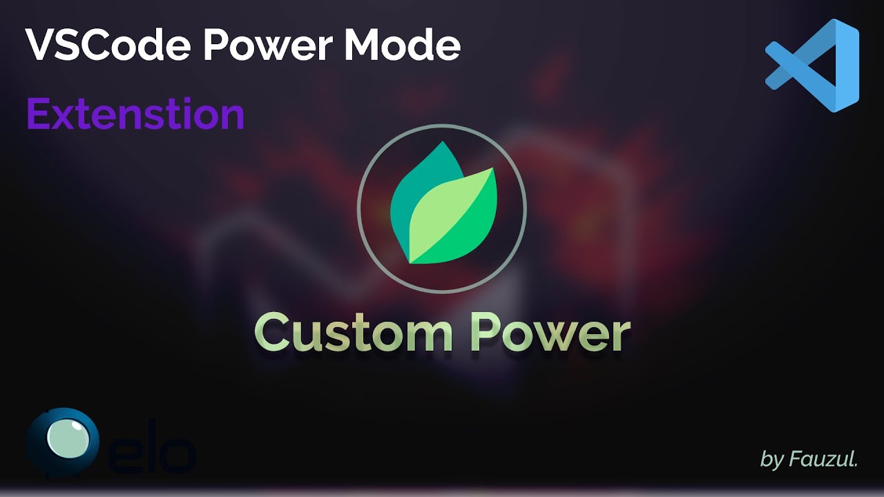 VSCode Custom Powermode: [FunWithCoding] - YouTube