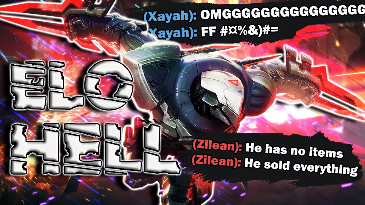 Zed in Elo Hell - League of Legends - YouTube