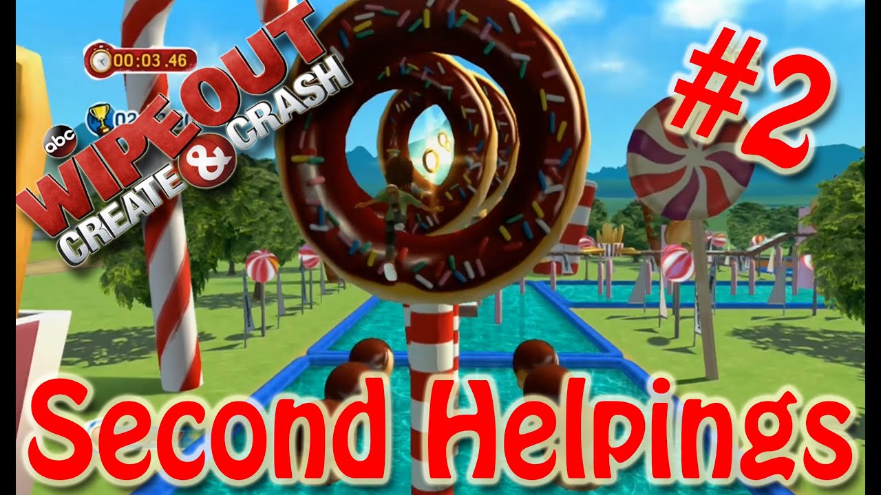 Wipeout Create And Crash Gameplay Part 2 Second Helpings - YouTube