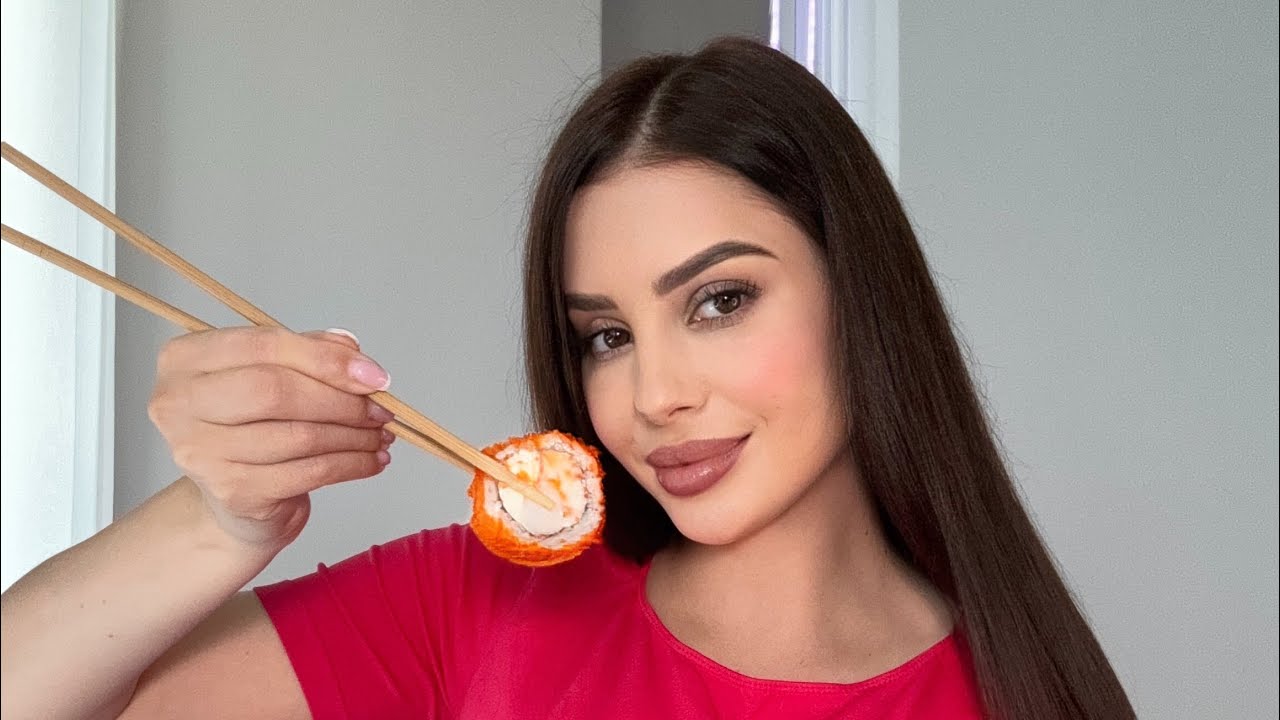 Огляд-Mukbang на “Extaz Sushi” - YouTube