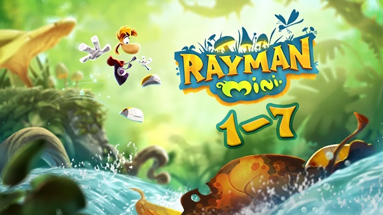 Rayman Mini 1-7 Swinging | All 100 Lums - YouTube