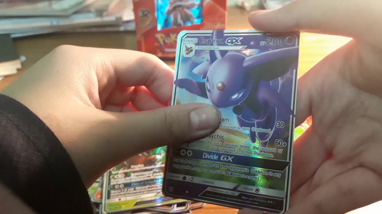 Mở 8 pack bài pokemon ( part 1 ) - YouTube