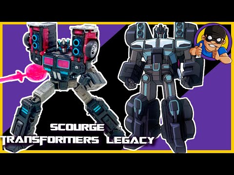 Review: Transformers Legacy Scourge - YouTube