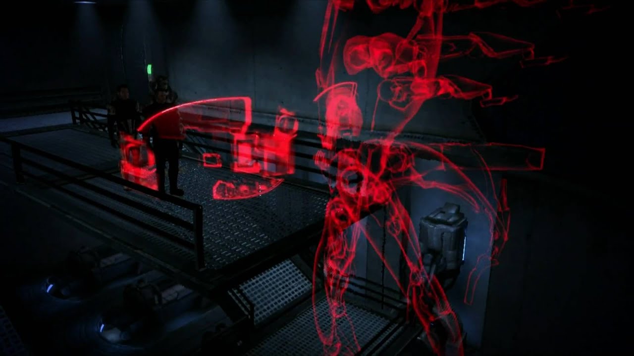 Mass Effect Dialogue with Reaper - YouTube