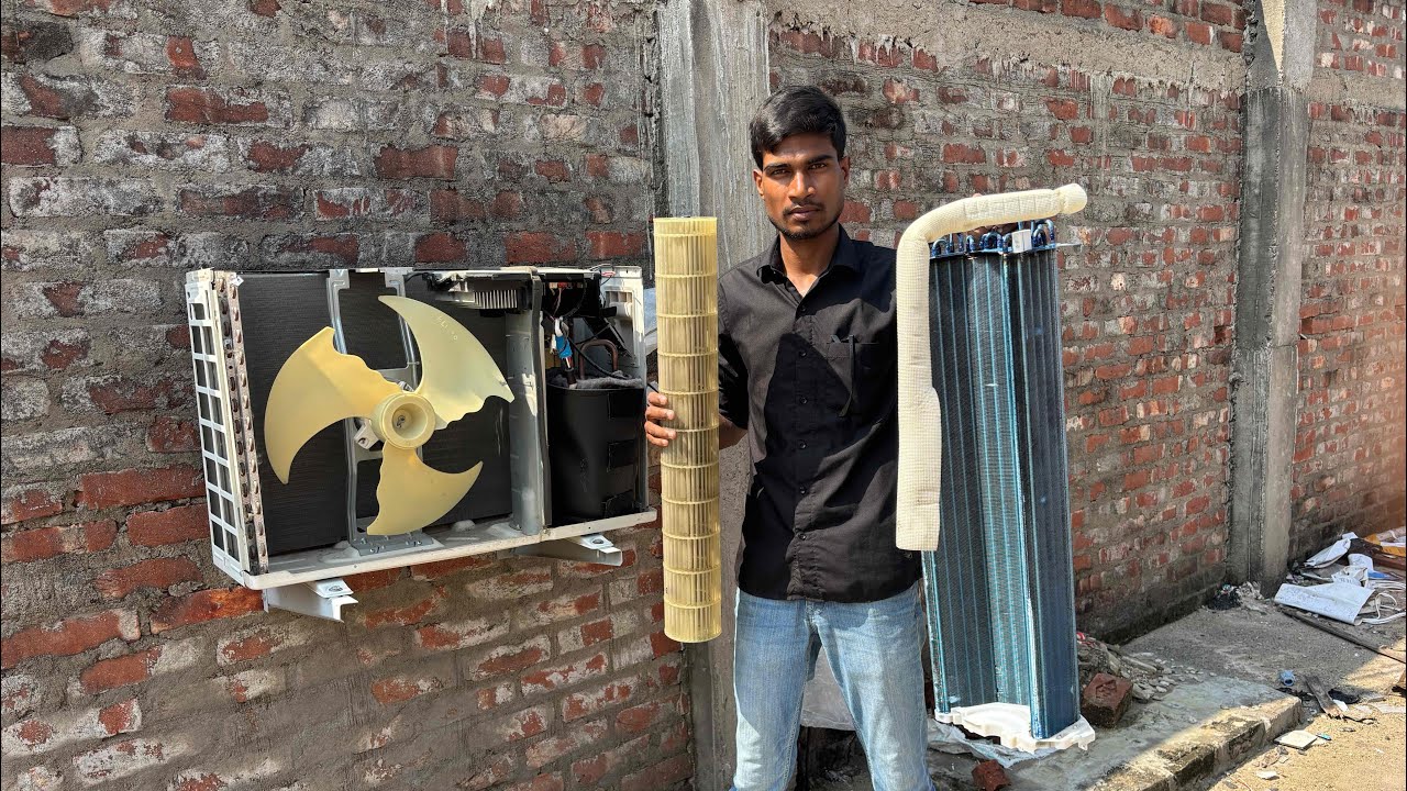 VLOG 125 || Haier AC master service in Gaurav Library Supaul || Ehsan ...