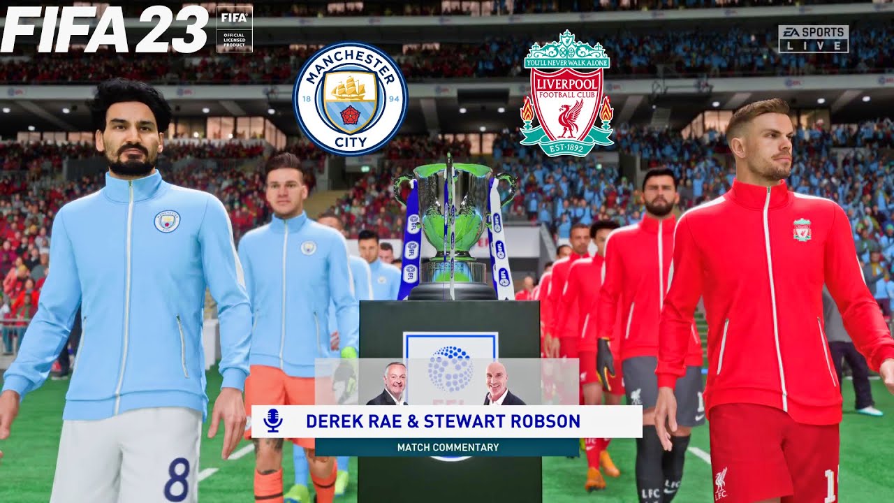 Fifa 23 Manchester City Vs Liverpool The Crabao Cup Ps5 Full