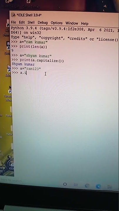 Python string function || Learn python || python tutorial for beginners in Hindi. - YouTube
