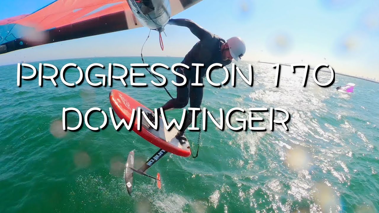 Unifoil Progression 170 Downwinder Review - Wingfoiling - YouTube
