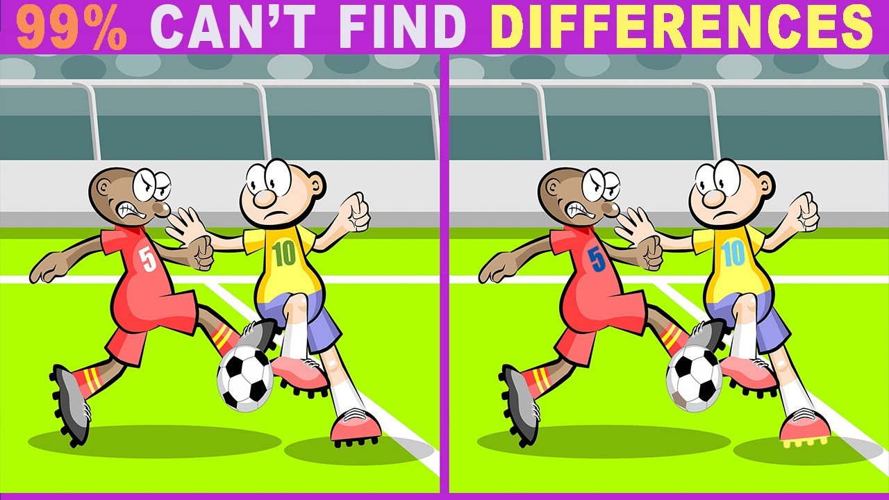 Spot Differences | Brain Game | Family - Friendly | Puzzle No. 8 - YouTube