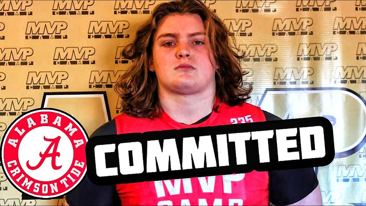 BREAKING: 6’7” 4-Star OL Mason Short commits to Alabama - YouTube