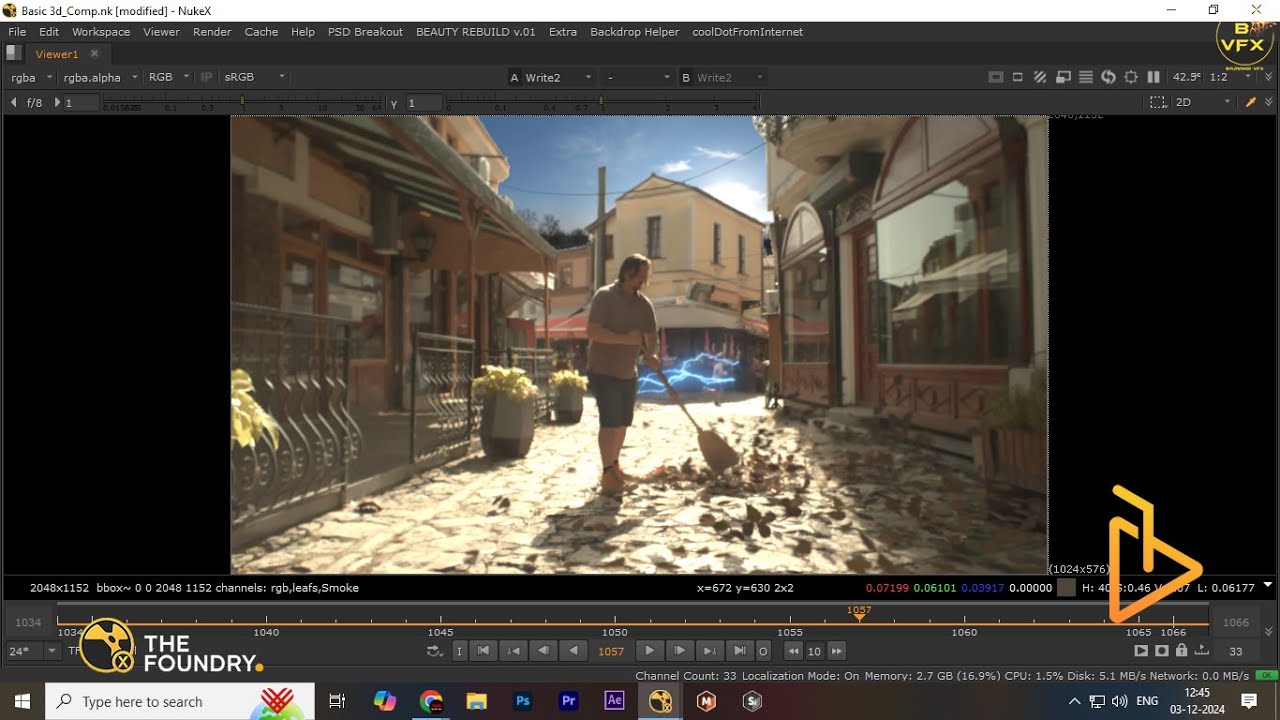 WANTS to create these kinds of comp in Nuke X then grab this amazing ...