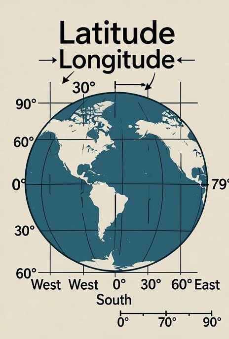 latitude and longitude, world map, geography, education, academic @s ...