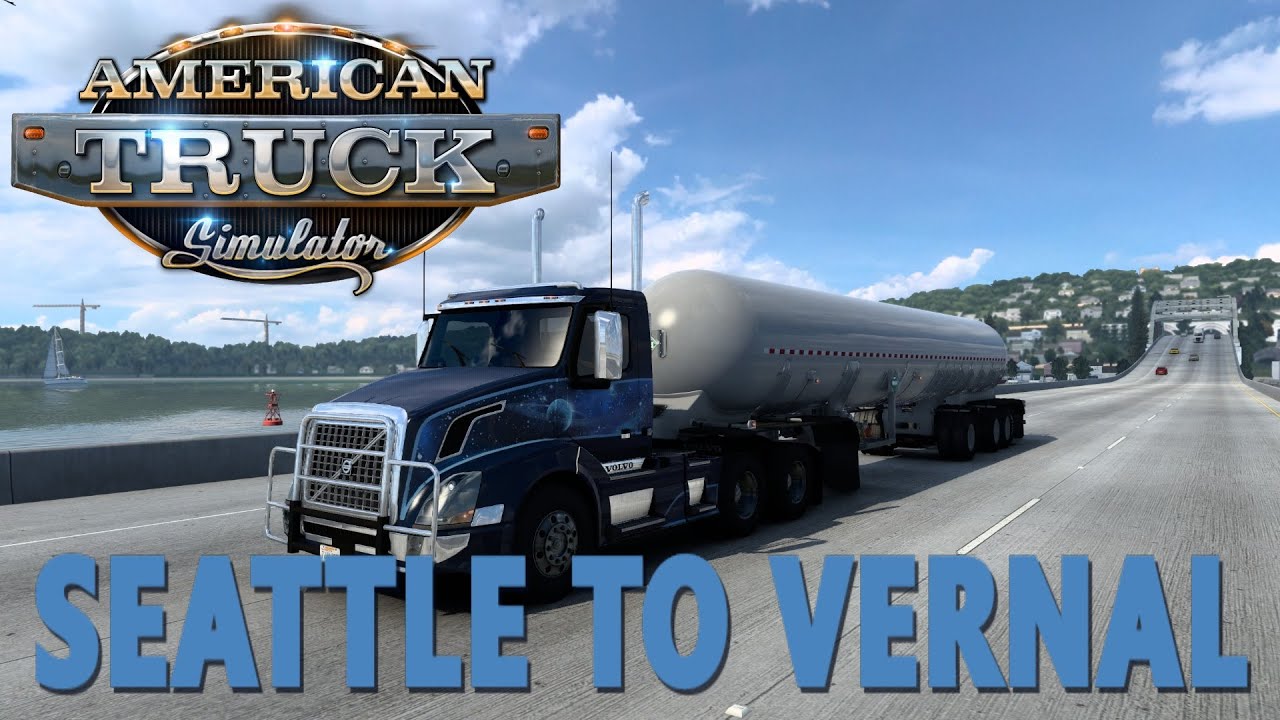 American Truck Sim - "Seattle to Vernal" - YouTube