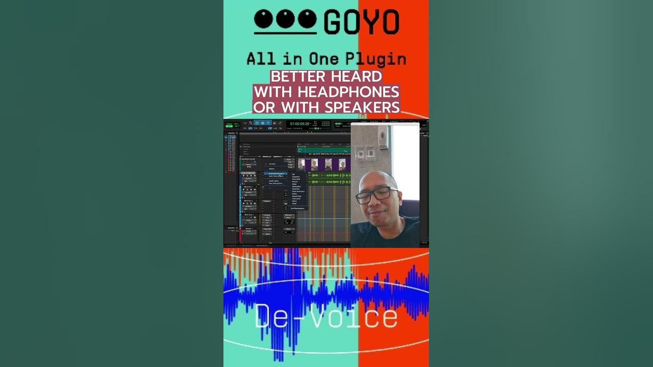Goyo App - AI-Powered De-Noiser, De-Voicer, & De-Verber... All-in-One Plugin by Supertone ...