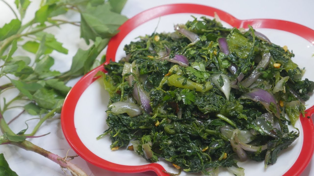 অনেক স্বাস্থ্যকর বোত্তা শাক ভর্তা । Botta Shak Bhorta - YouTube