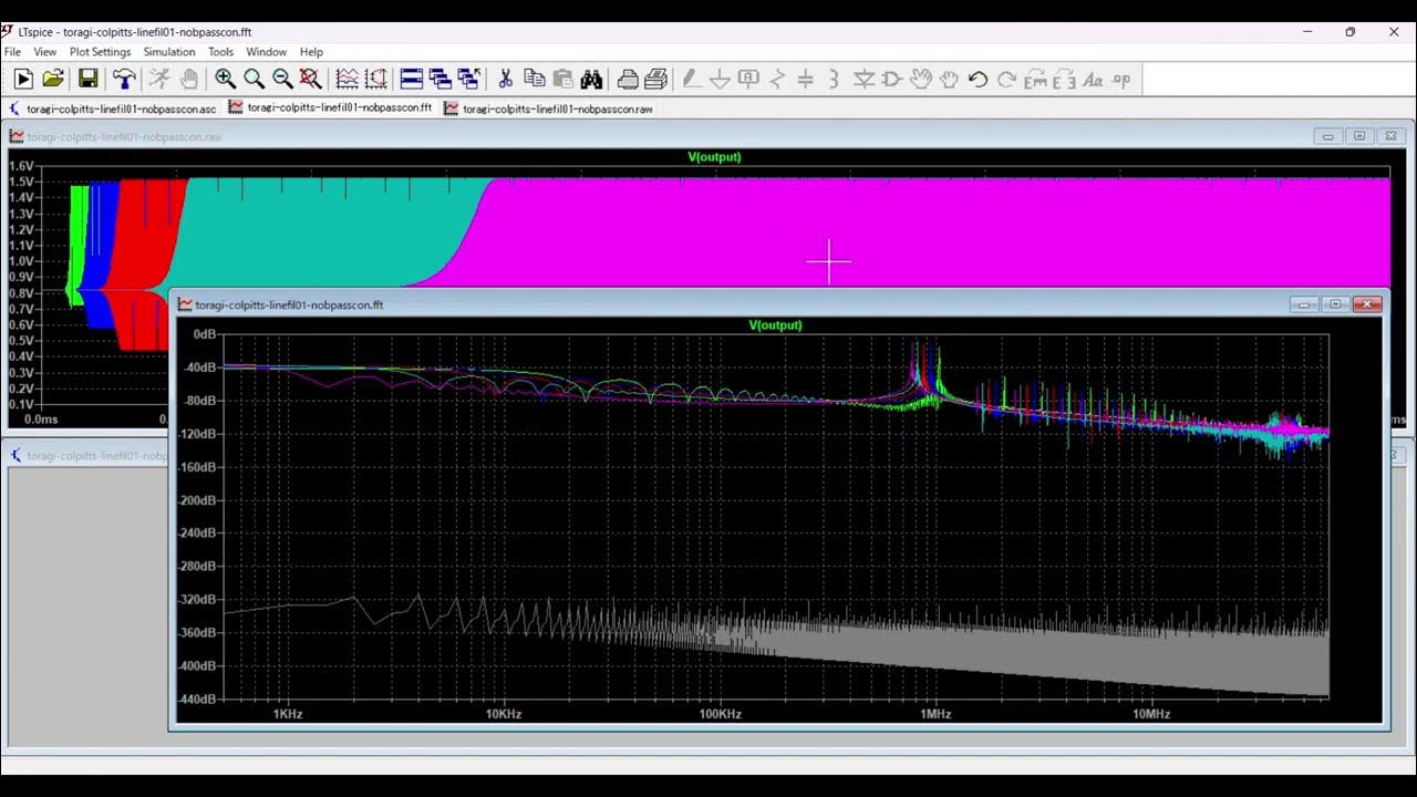 Colpitts Oscillator Simulation by LTspice V01 コルピッツ発振回路 - YouTube
