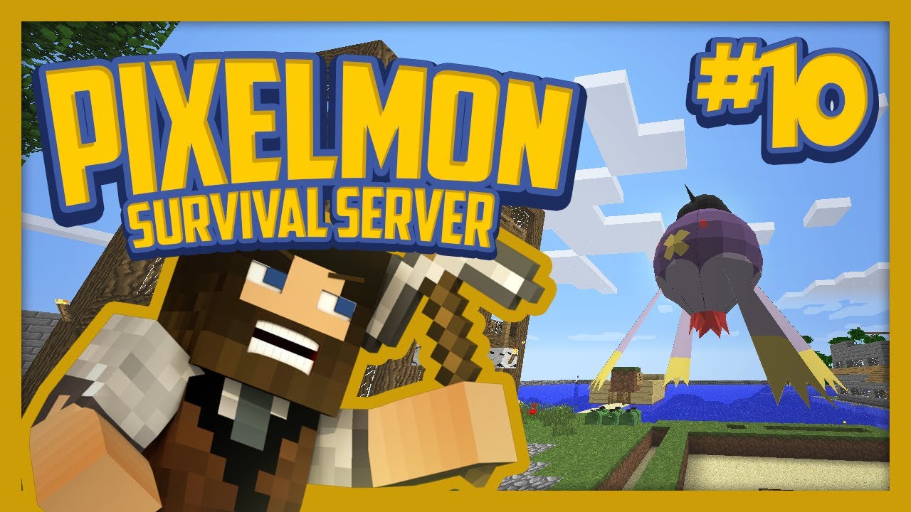 Pixelmon Survival Server (Minecraft Pokemon Mod) Lets Play Ep.10 ...