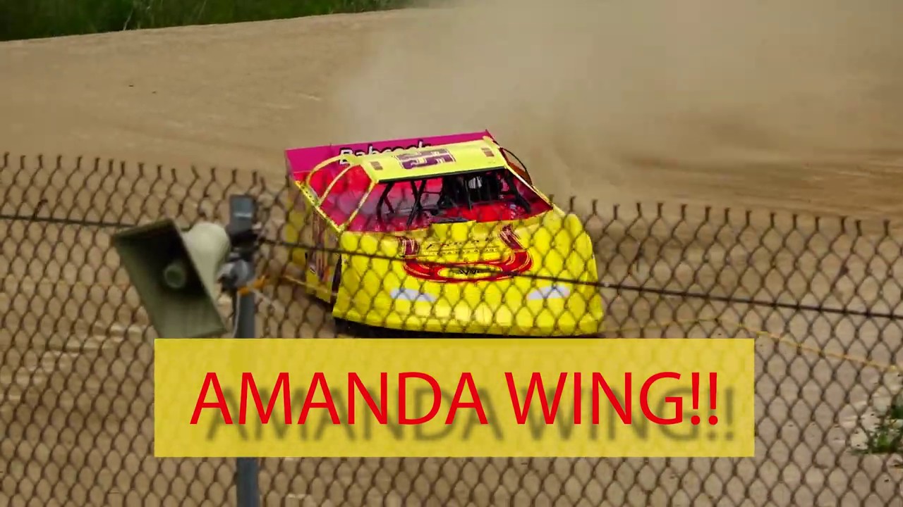 Amanda Wing Practice at Mid Michigan Raceway Park #1 - YouTube