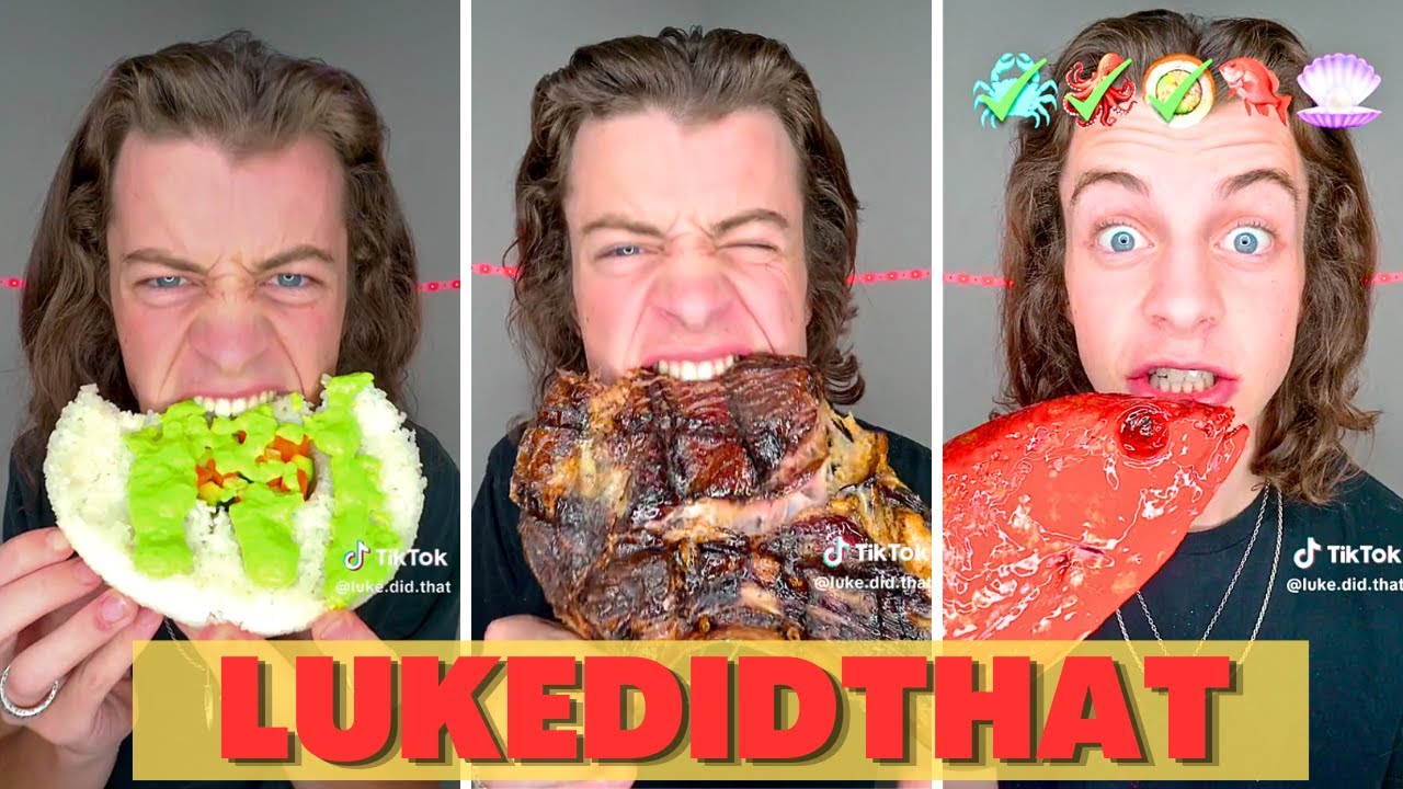LUKEDIDTHAT TOP SPICY FOOD COMPILATION 2024 | Spicy Food Challenge ...