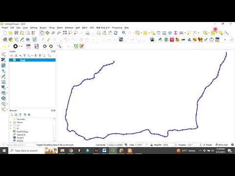 How to find the direction of road or line feature in QGIS - YouTube