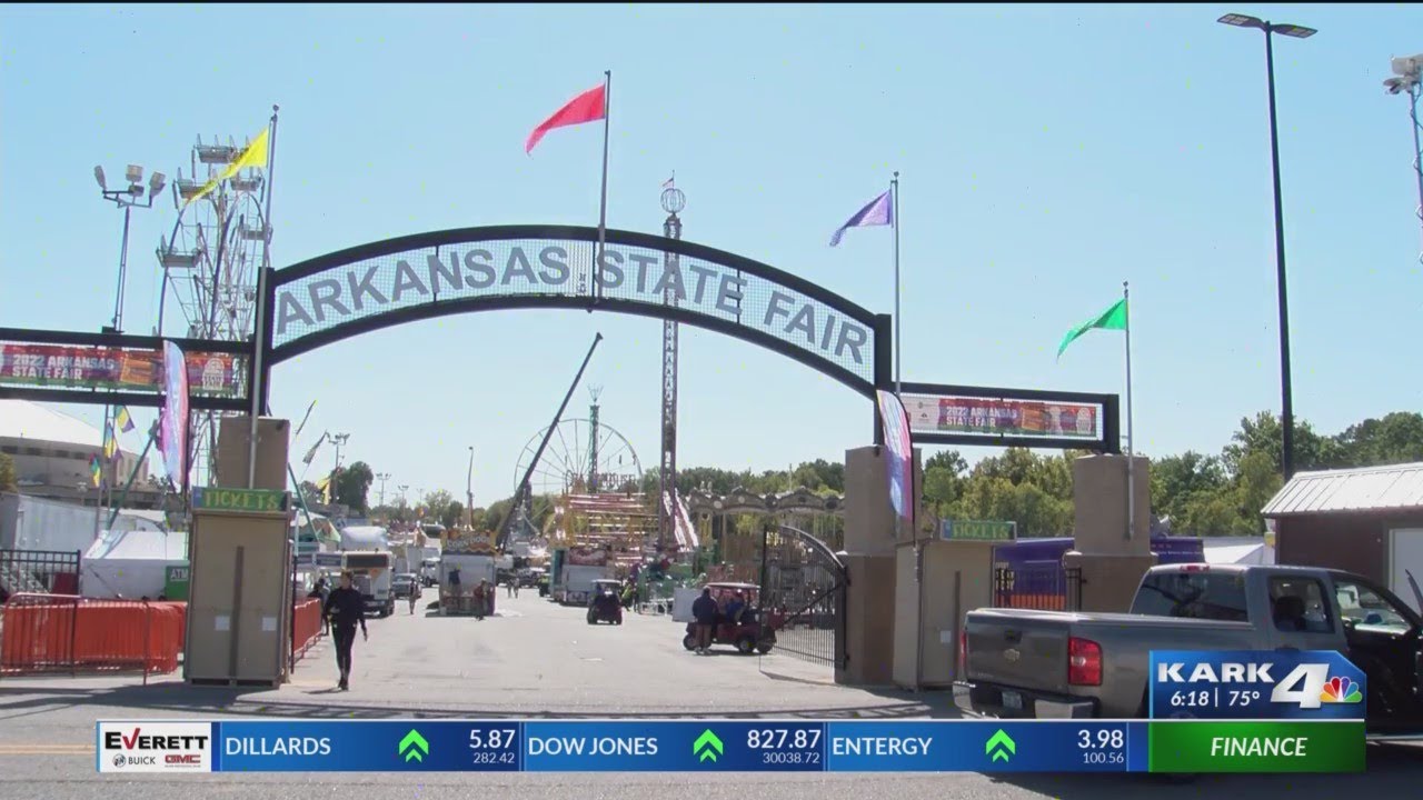The Arkansas State Fair gears up for opening day - YouTube